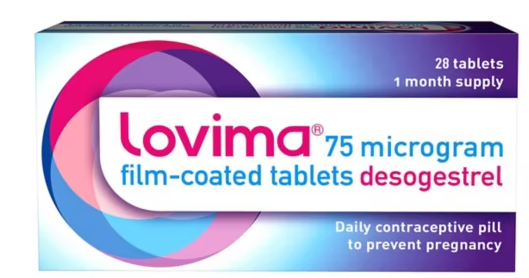 Lovima takes contraceptive pills daily 75 Microgram Film -Coated Table ...