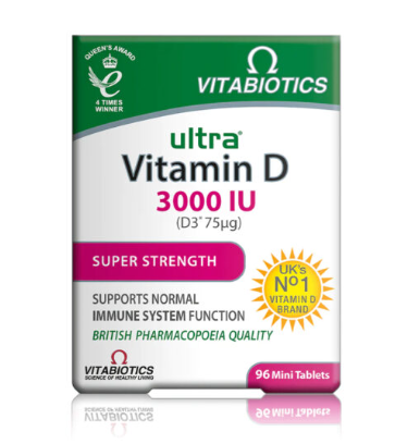 Vitabiotics Ultra Vit D 3000 IU X 96 T – Ways Pharmacy