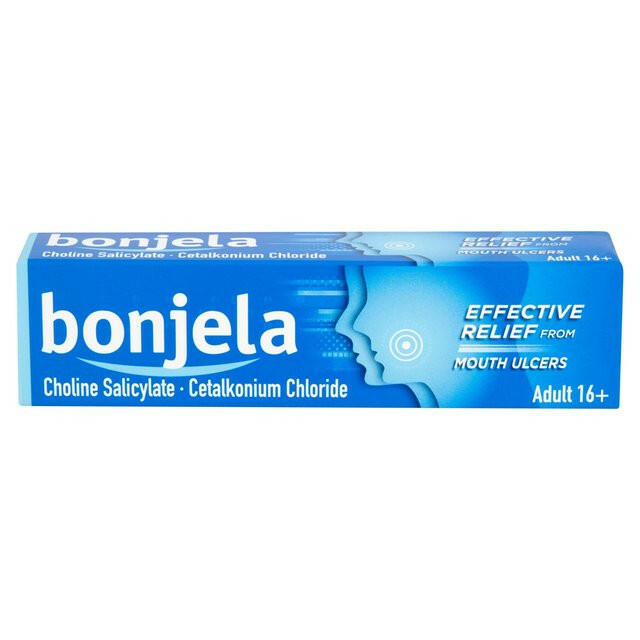 Bonjela adult gel (oral ulcers, braces, dentures, and lip herpes ...