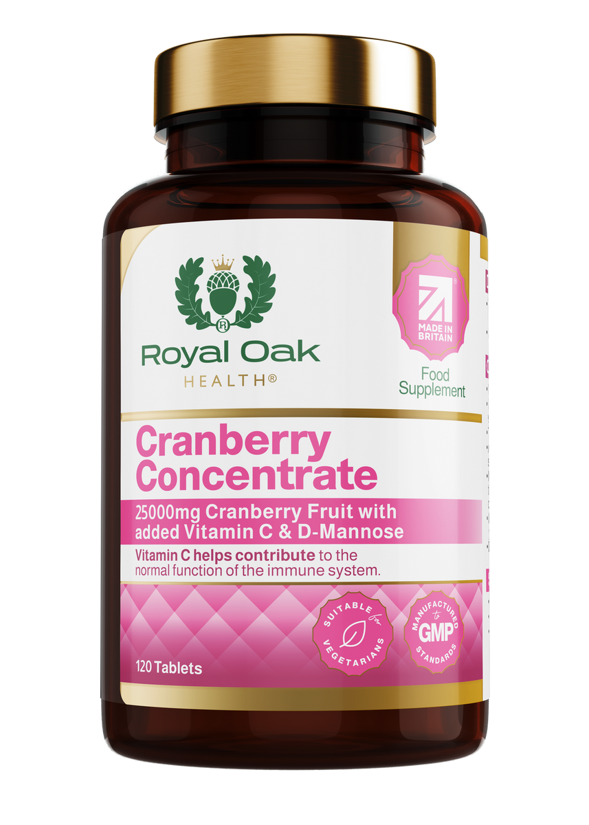 Royal Oak Health's cranberry concentration liquid containing D-man-dew ...