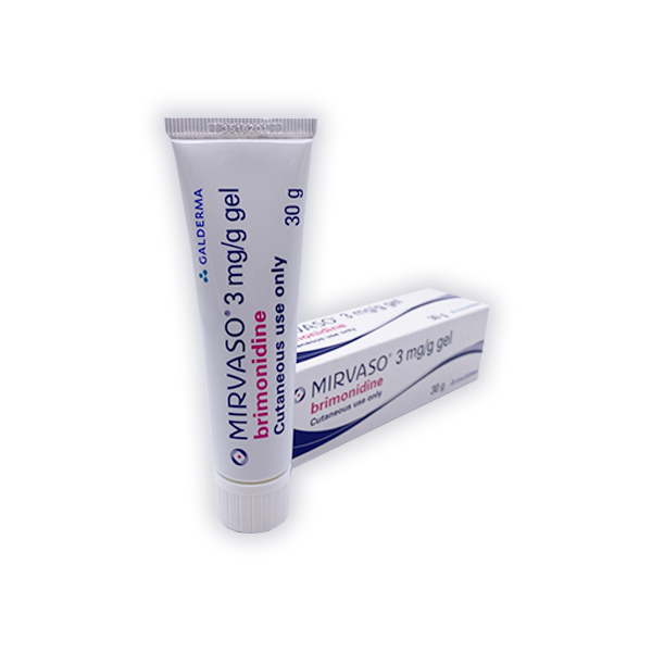 Mirvaso® Gel (Brimonidine 0.33%) – 30g | Ways Pharmacy