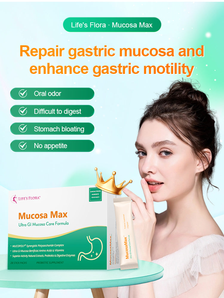 LIFE'S FLORA Mucosa max ultra GI Mucosa formula 28 stick packs – Ways ...