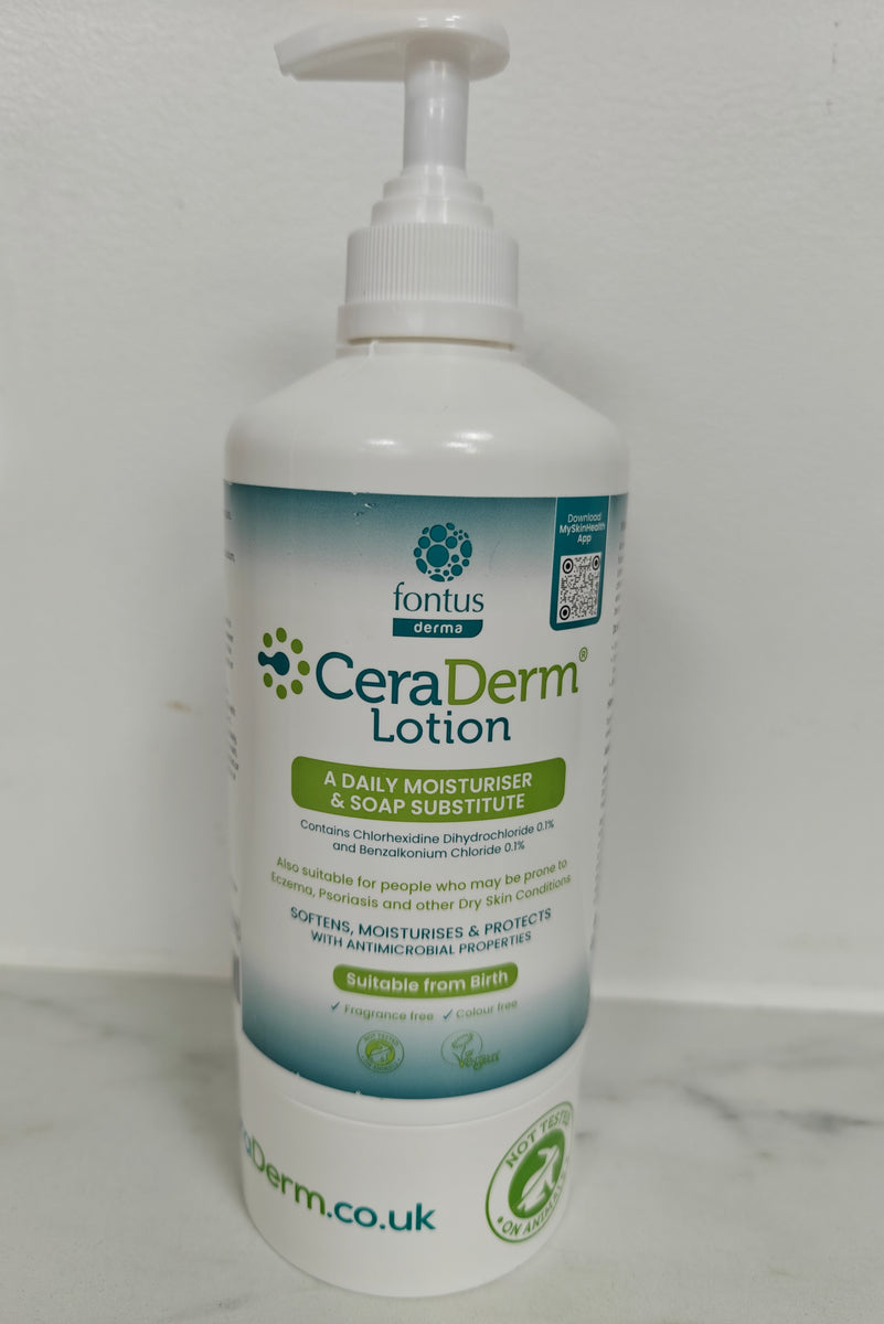CeraDerm® Lotion daily moisturiser & soap subsititute – Ways Pharmacy