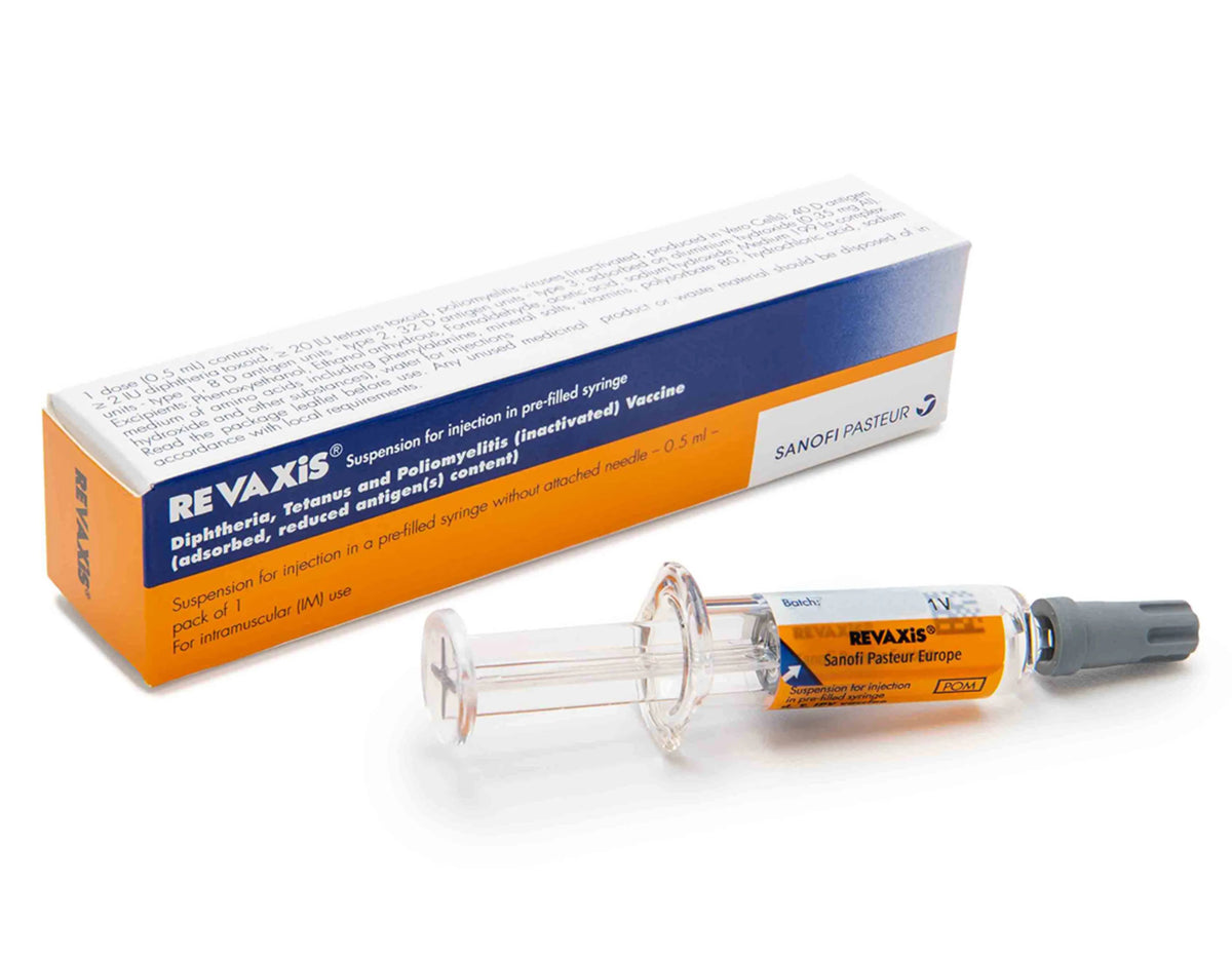 DTP Polio, diphtheria & tetanus vaccination(Revaxis) – Ways Pharmacy