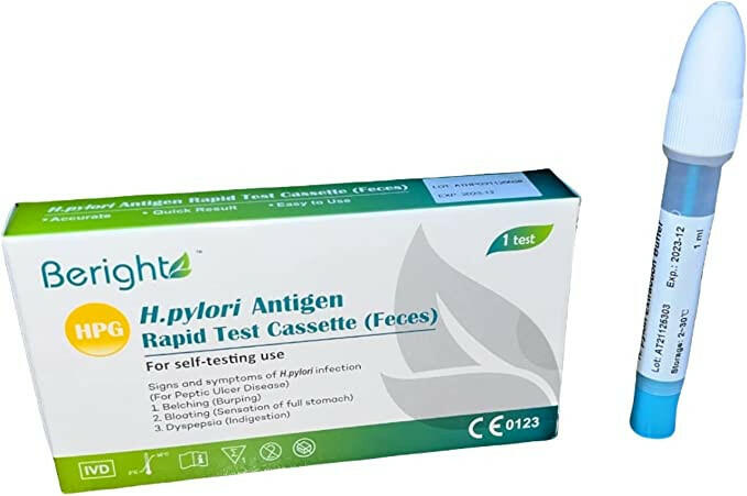 Beright - H Pylori antigen rapid test cassette(feces) – Ways Pharmacy