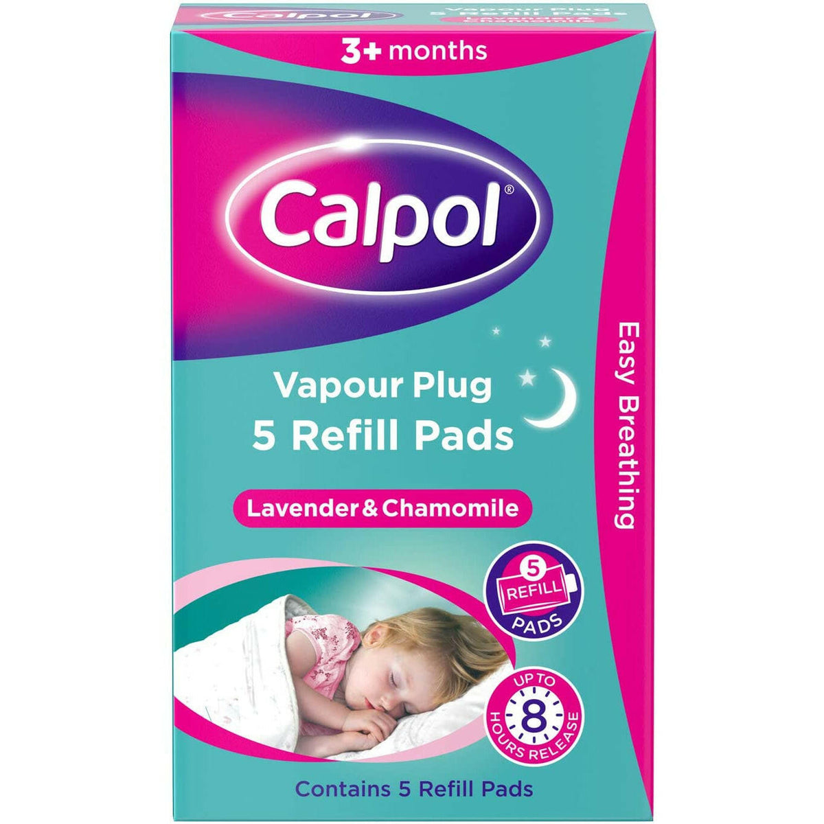 CalPol Vapour Plugs 5 Refill Pads steam plug supplement pad (lavender ...